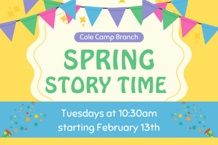 Story Time | Cole Camp – Boonslick Regional Library