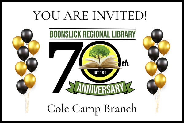 70th Anniversary Celebration – Boonslick Regional Library