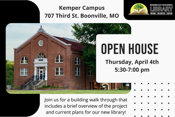 Boonville Open House – Boonslick Regional Library